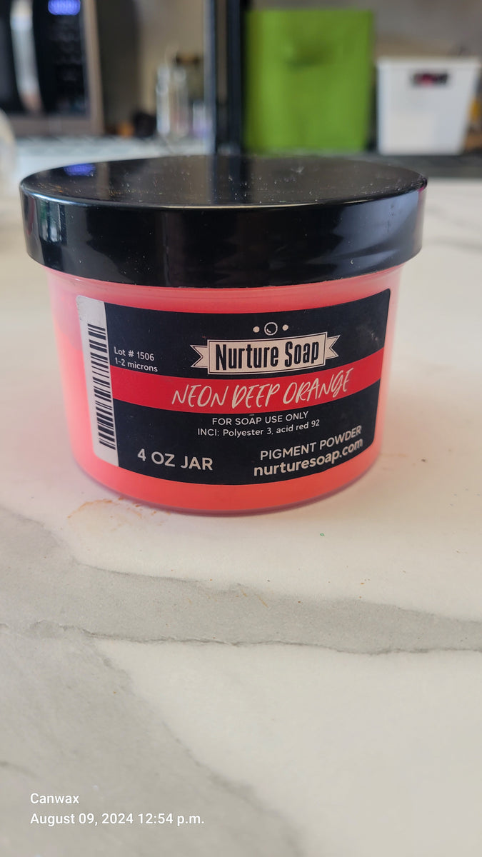 Neon, Deep Orange, 3oz – Canwax