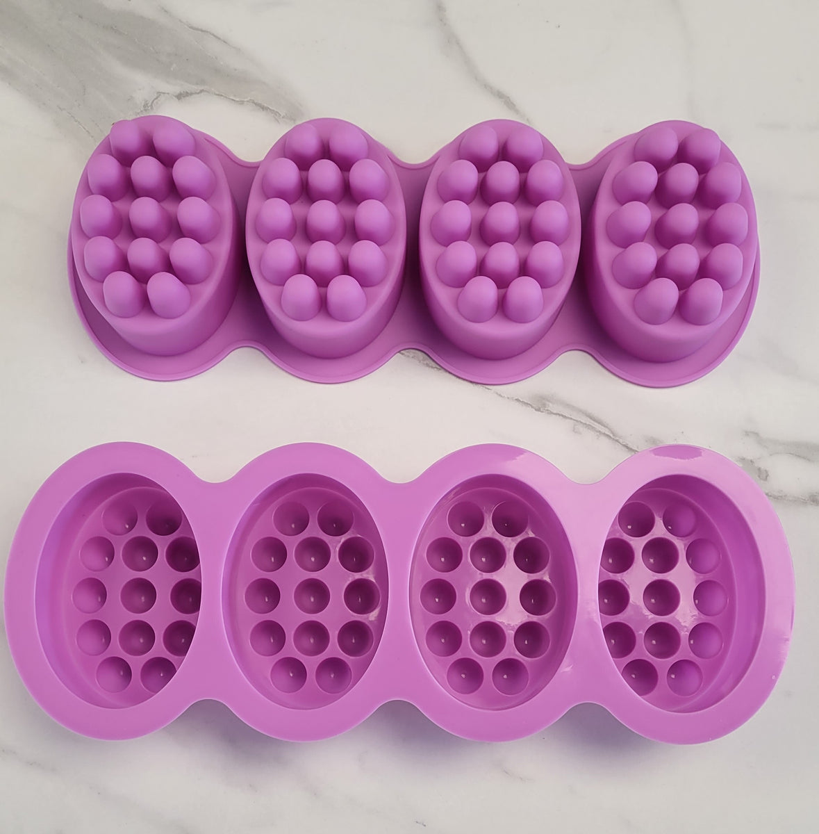 Silicone Mold, 4 Cavity Massage Mold – Canwax