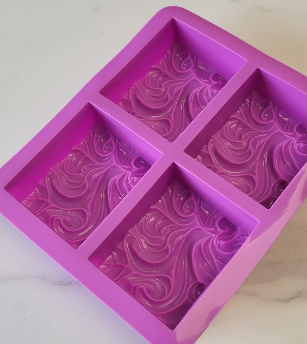 Silicone Mold, Wave 4 cavity – Canwax